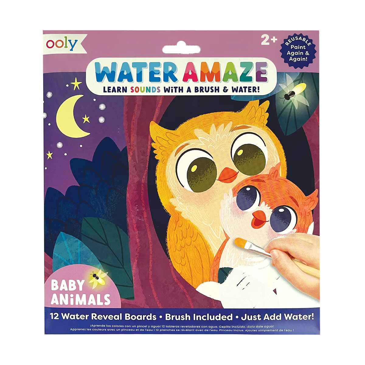 Water Amaze Water Reveal Boards - Baby Animals – KookiWannaBe