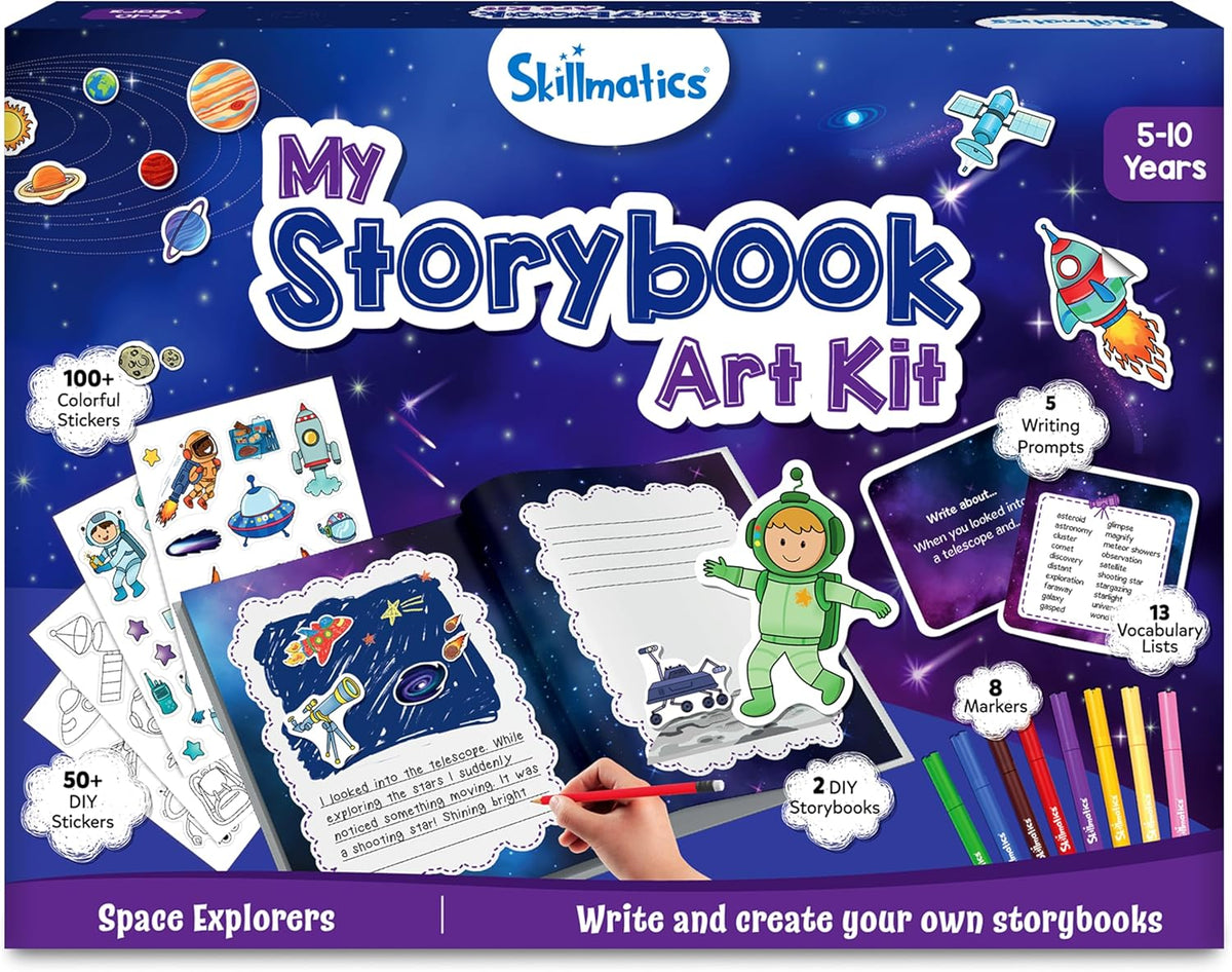 Storybook Art Kit - Space Explorers Art Kit for Kids – KookiWannaBe
