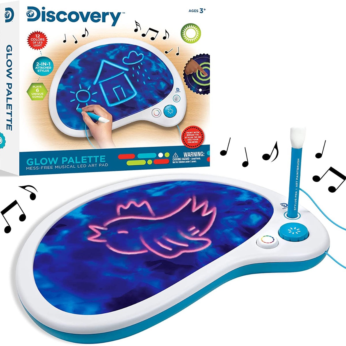 Discovery Kids Neon LED Glow Drawing Board – KookiWannaBe
