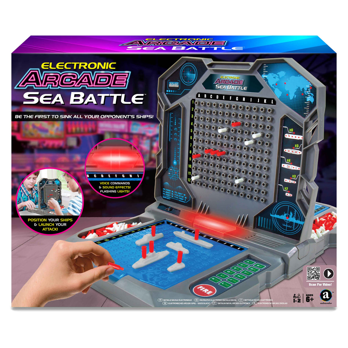 Electronic Arcade Sea Battle – KookiWannaBe