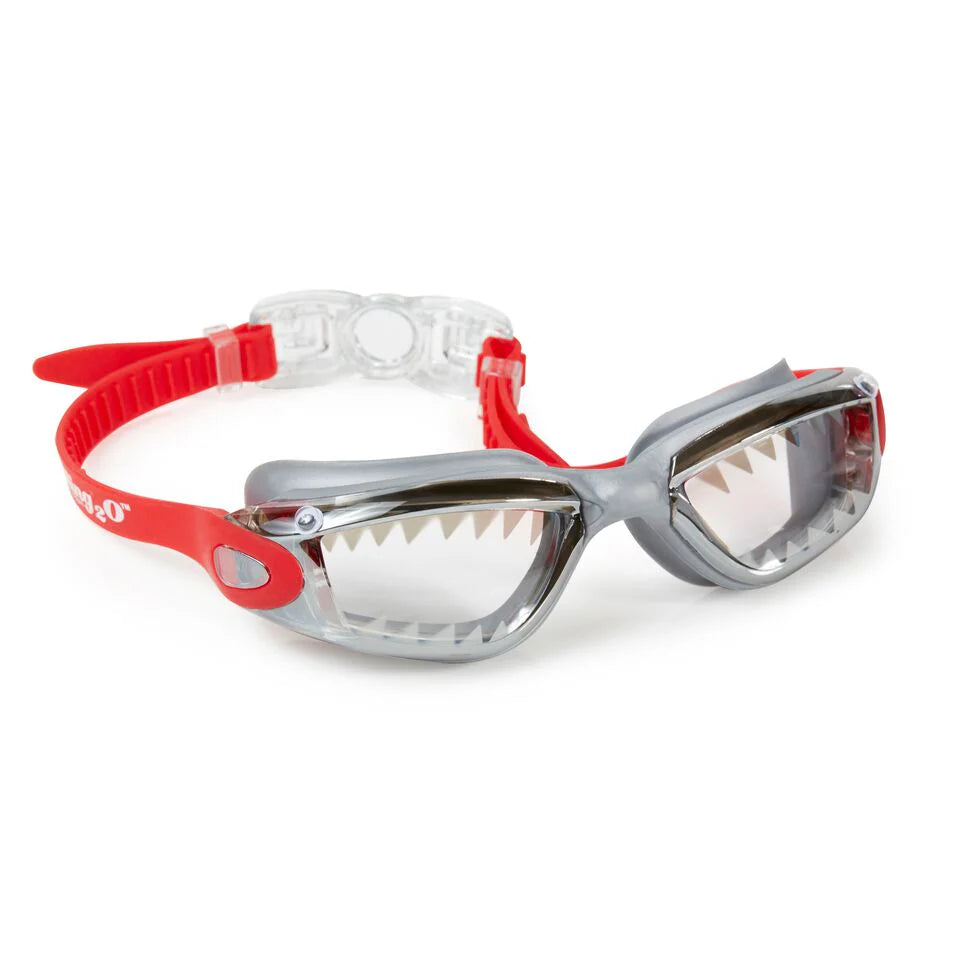 Shark Grey Jaws Swim Goggles – KookiWannaBe