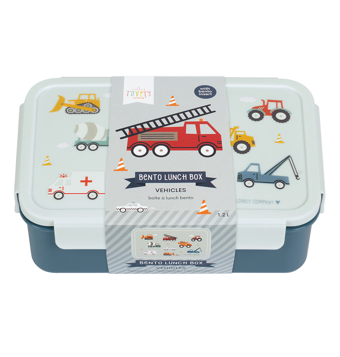 Bento Lunch Box - Vehicles – KookiWannaBe
